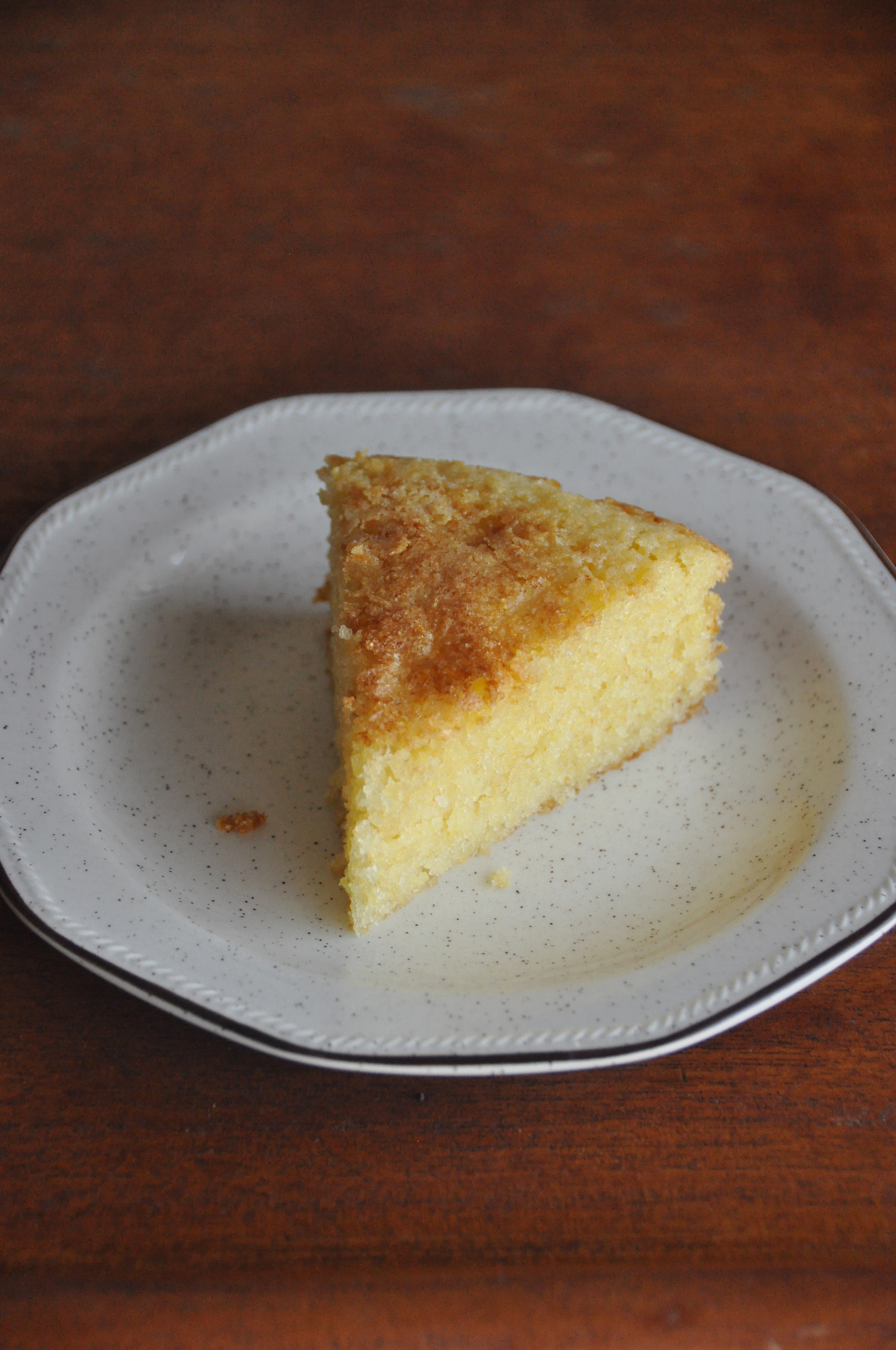 Lemon Cornmeal Cake - Pelah Bakery